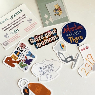 Pixar Sticker Pack Pixar Stickers Pixar Movie Sticker Pixar Movie ...