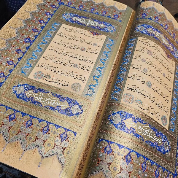 Facsimile Edition Date 1670 Islamic Religious Teachings Arabic Ottoman ...