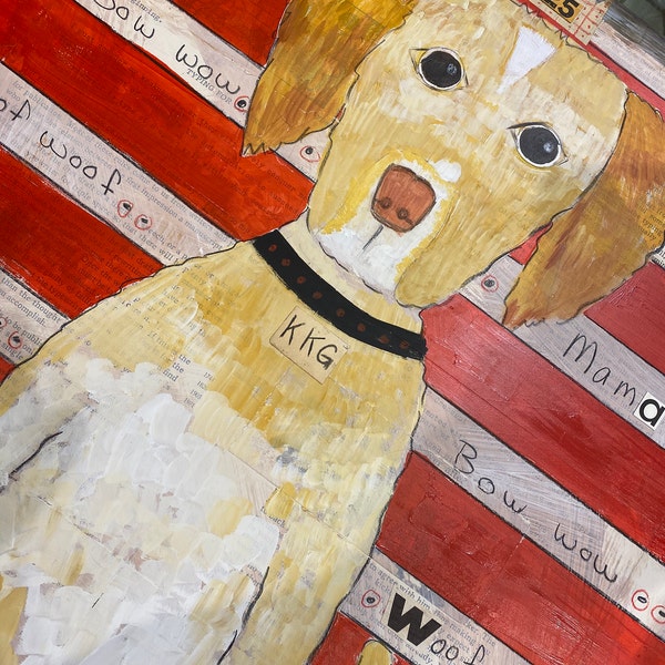 Mr. Bojangles - Original Folk Art Wall Hanging - Etsy