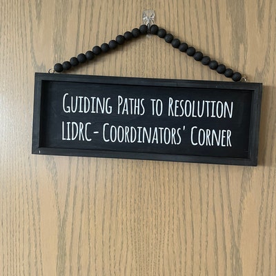 In a Meeting Sign, Custom Door Sign, Reversible Sign, Personalized Sign ...