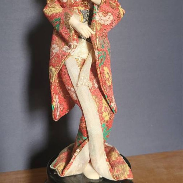 Japanese, Chinese Geisha Die Cut Paper Girl, 5 Pieces, 4" Tall ...