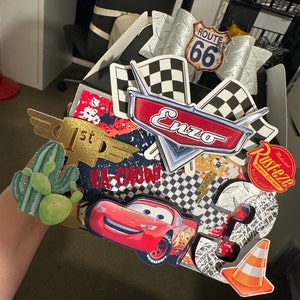 Cars Digital Paper, Cars PNG Clipart, Lightning Mcqueen PNG, Instant ...