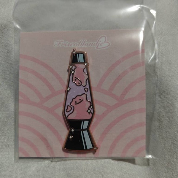 Ditto Lava Lamp Enamel Pin - Etsy