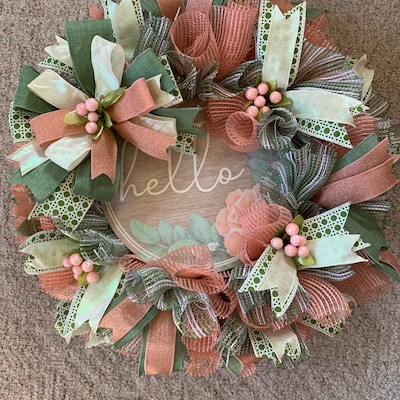 Welcome Fall DIY Wreath Kit - Etsy