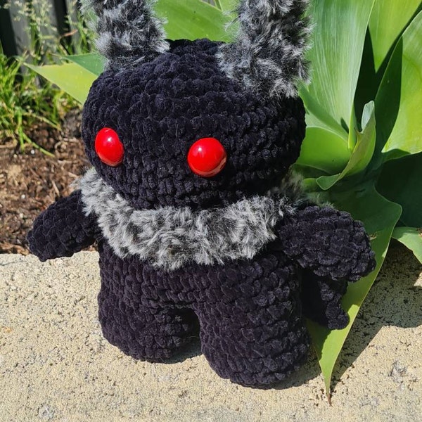 Low Sew Mothman and Cthulhu Crochet Pattern Bundle, Halloween Amigurumi ...