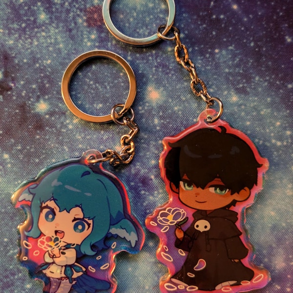 FFXIV Rainbow Acrylic 2.5" Charms | Venat | Hades | Hythlodaeus ...