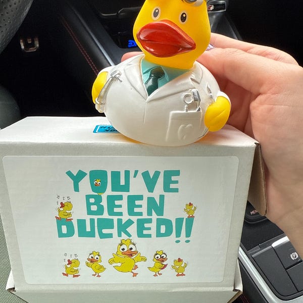 Happy Birthday Rubber Duck Cruise Ducks Kids Bath Toy Stress Relief ...