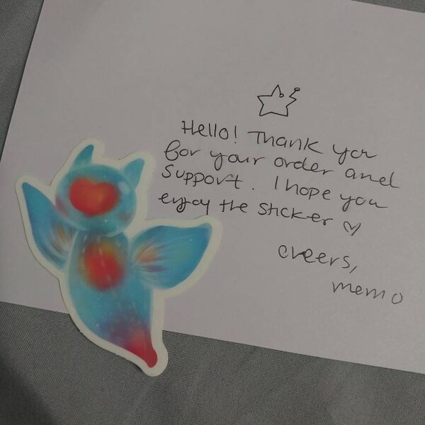 Moon Jellyfish Translucent Vinyl Stickers - Etsy