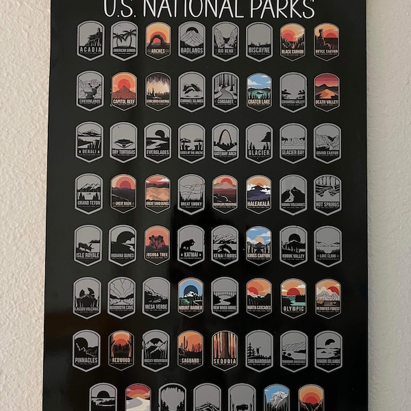 Baseball Stadium Tracker, Pro Baseball Stadium Bucket List, Ballpark ...