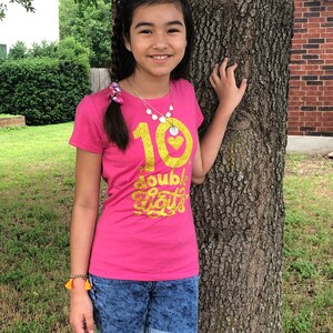 I Am a Perfect 10 Shirt Girls' Birthday Shirts TEN - Etsy