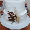 Self-color Pampas Grass Cake Topper Bouquet Flower Cake - Etsy