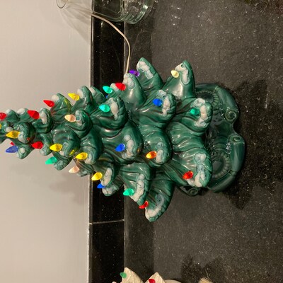 Ceramic Christmas Tree Replacement Base Tree Base Ceramic Tree Base ...