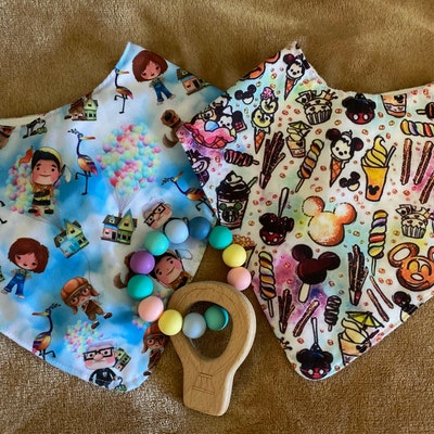 Magical Food Bandana Bib Modern Baby Gift Baby Bandana Bib - Etsy