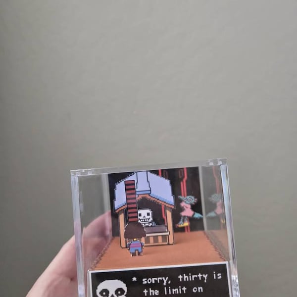 Doki Doki Literature Club Mini 3D Diorama Cube (ddlc/sayori/bedroom) - Etsy
