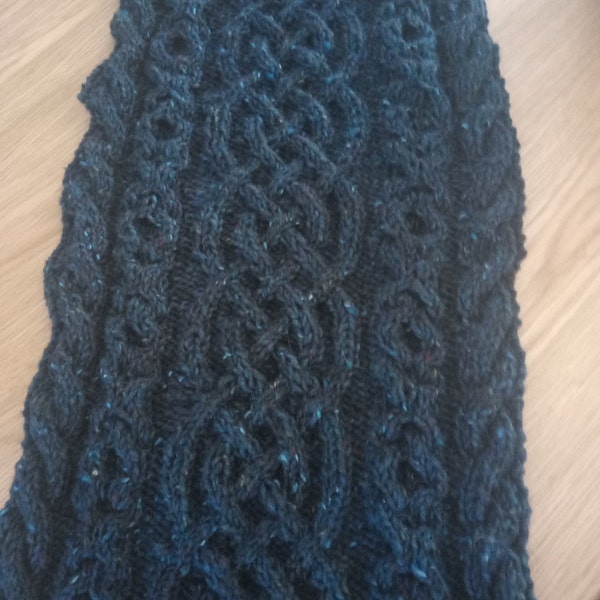 Celtic Aran Afghan | Cable Knit Afghan | Aran Afghan | PDF Knitting ...