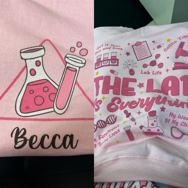 Custom Name Lab Week 2024 Shirt, the Lab is Everything Shirt, Med Tech ...