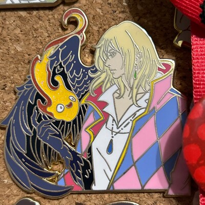 Wizard Hard Enamel Pin Flame Anime Manga - Etsy