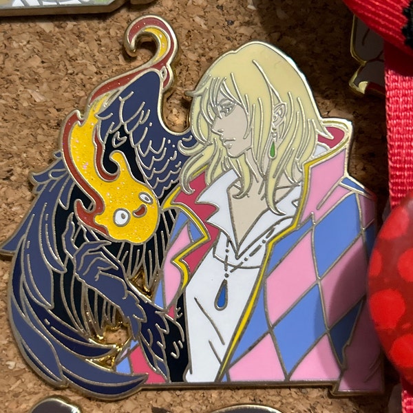 Wizard Hard Enamel Pin Flame Anime Manga - Etsy