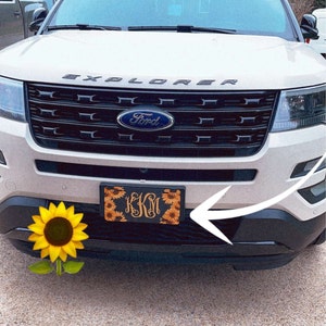 Unicorn Personalized License Plate Custom Monogram License | Etsy