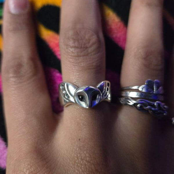 Infinity Snake Bracelet in Oxidized Sterling Silver / Auryn / Two ...