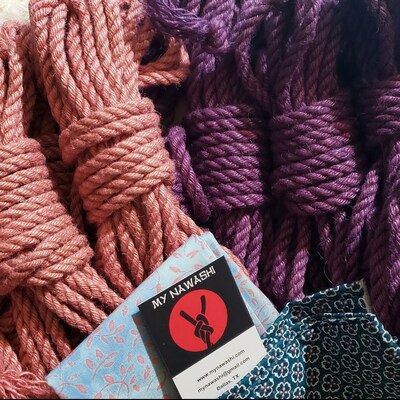 Purple Shibari Rope Bondage Kit - Etsy