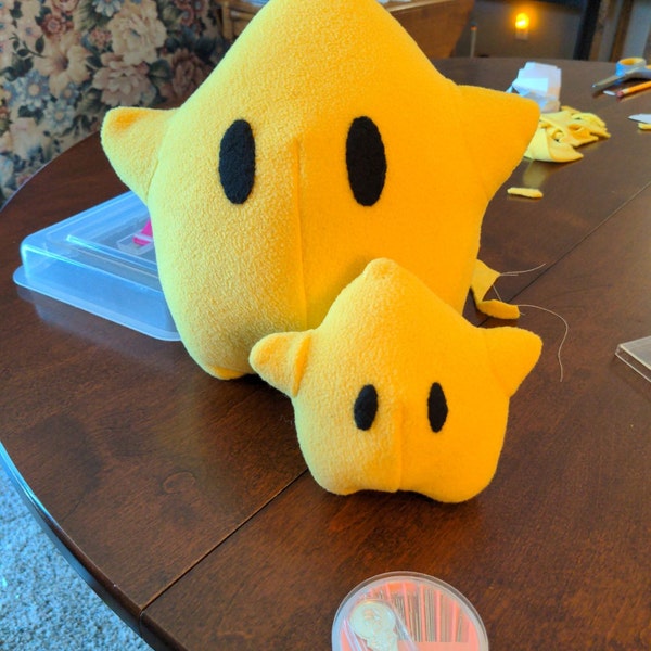 DIY Super Mario Galaxy Luma Star Plush Sewing Pattern - EASY to Make ...