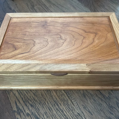 Ash Jewelry Box With Clever Lid - Etsy