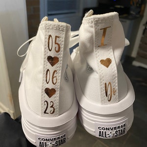 Mommy&me Converse/customized Wedding Converse/mommy and Me - Etsy