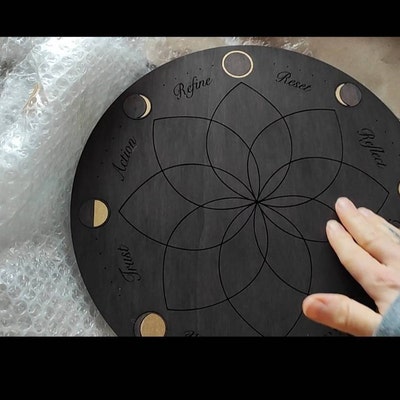 Coppermoon Moonphase Crystal Grid, Crystal Grids, Healing Crystals - Etsy