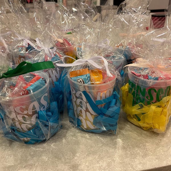 Sports Theme Pouch Personalized Clear Pouch Goody Bag Custom Gift ...