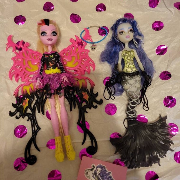 Monster High Basic Signature Wave 3 Operetta Phantom Doll and Pet ...