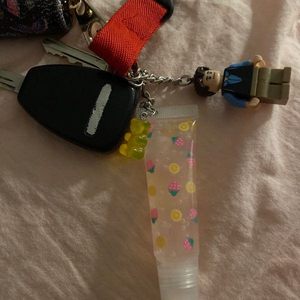 Strawberry Lemonade Keychain Lipgloss - Etsy