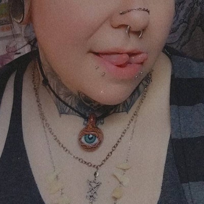 Gothic Teeth Choker, Human Tooth Necklace, Handmade Molars, Oddities ...