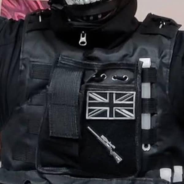 Great Britain Union Jack Patch (3.3 Inch) Embroidered (hook + Loop ...