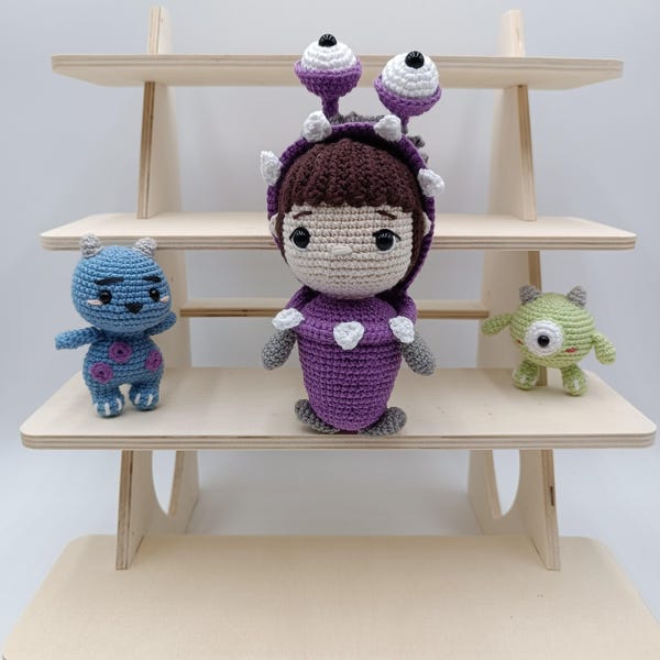 Booee,miky,sullisan and Outfit Crochet English Pattern - Etsy