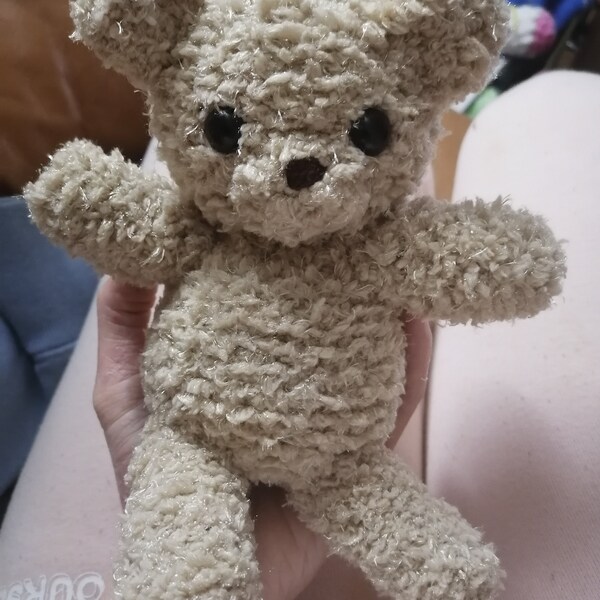 Mini Velvet Teddy - Circular Knitting Machine Pattern - PDF - Etsy