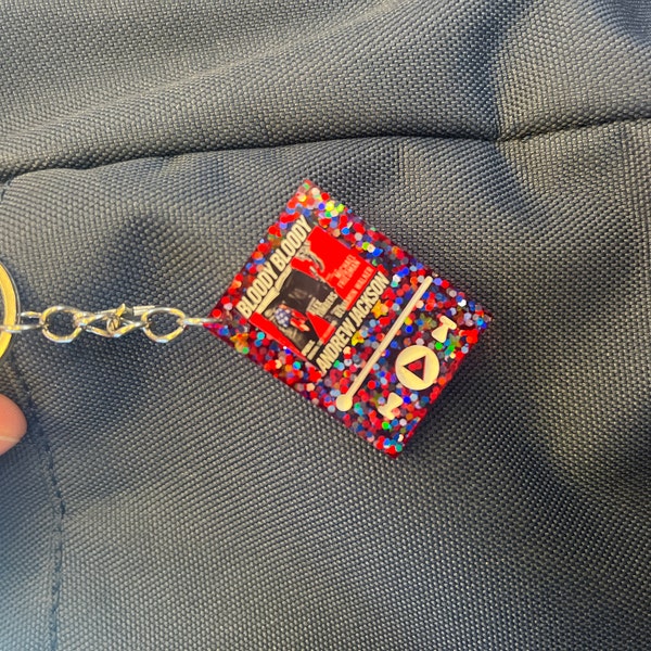 Music Custom Resin Keychain - Broadway Keychain - Music Player Keychain ...