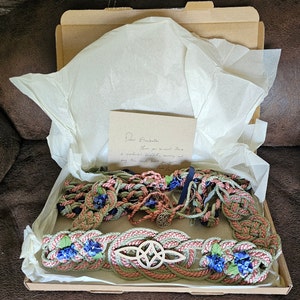 Handfasting Cord Celtic 'nine Knots' Design Serch Bythol Custom ...