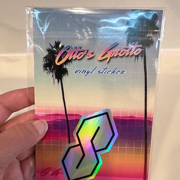 90s Sticker Holographic Cool S, Stussy S, Super S, Universal S, Pointy ...