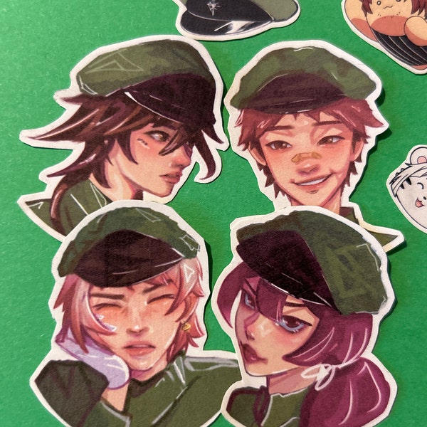BSD Decay of Angels Fanart Gloss Stickers Bungo Stray Dogs Sigma ...