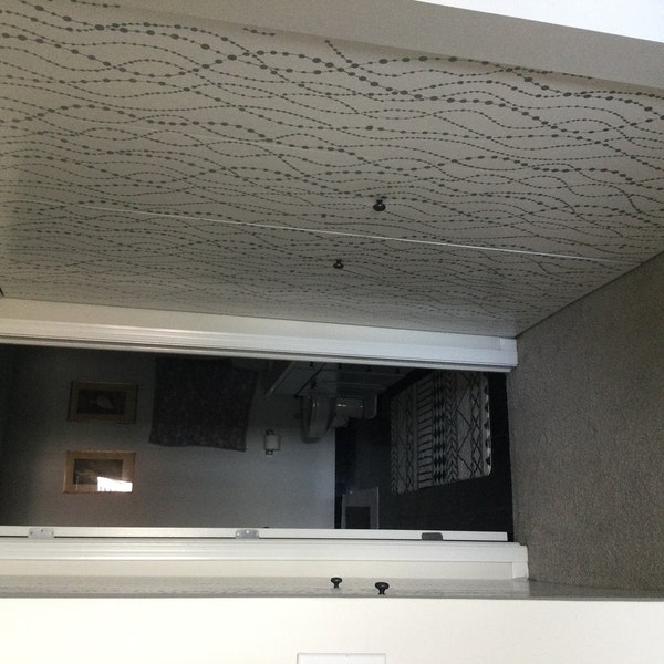 Pearls Wall Stencil - LARGE WALL STENCILS Instead of Wallpaper - Easy ...