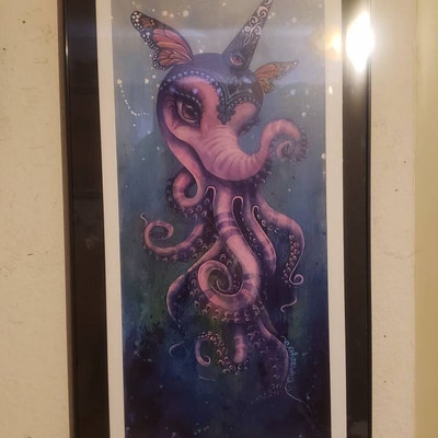 PAPER PRINT oceanica by Phresha Visionary Trippy - Etsy