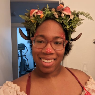 Mother Nature Forest Headpiece. Ram Horns Headpiece. Green Forest ...