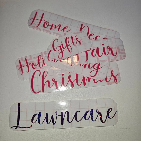 A6 Cash Stuffing Labels, A6 Cash Envelope Decals - Etsy