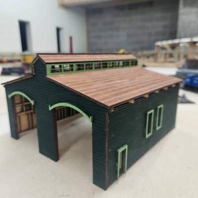 O Scale Station Warehouse Store Kit Model Railroad Train Building - Etsy