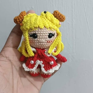 Crochet PDF Pattern: zhongli Chibi Amigurumi - Etsy
