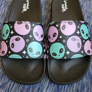 Alien Slides Womens Sizes 6-12 - Etsy