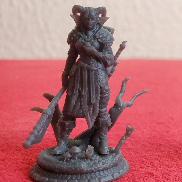 Dark Elf Warrior Miniatur Fighter Varik Dun Ate Tabletop Spiele RPG ...