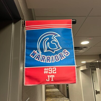 Hockey Team Locker Room Sign Locker Room Banner Locker Room Flag With ...