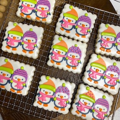 Penguins Clipart Clip Art Set of Penguins, Winter Penguins, Igloo ...